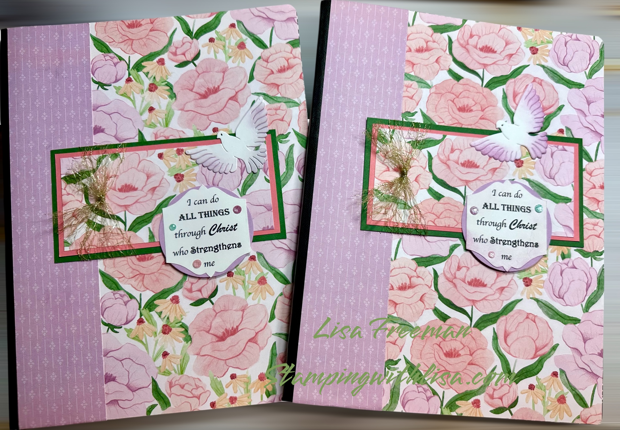 Easy Gratitude Journal Composition Book! - Stamping With Lisa