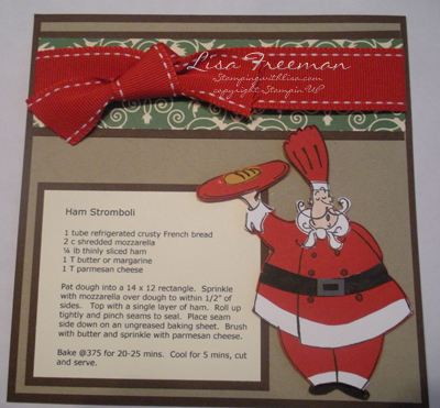 Christmas Recipe Swaps! - Stamping With Lisa